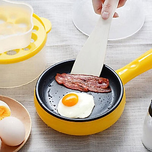 DHTDVD Frying Pan Pancake Griddle Cooking Pan Omelet Pan Non-Stick Saucepan Stainless Steel Electric Omelette Pan