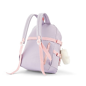 Kawaii Backpack For School Cute Aesthetic Kids Elementary Kindergarten With Kawaii Pin And Accessories Chains Mochilas Escolares Para Niñas Toddler Backpack For Girls, Purple
