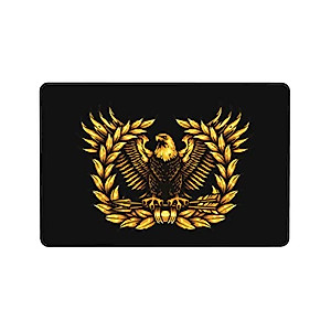 Warrant Officer Rising Eagle T Area Rug Living Room Bedroom Kitchen Sofa Bedside Carpet Floor Mats 36"X24"