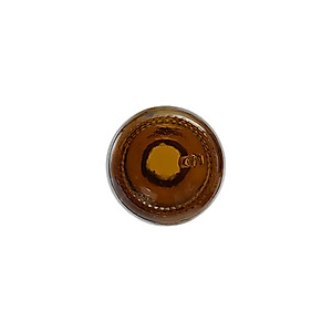 (Pack of 80) 2 oz. Amber Boston Round with Graduated Black Glass Dropper
