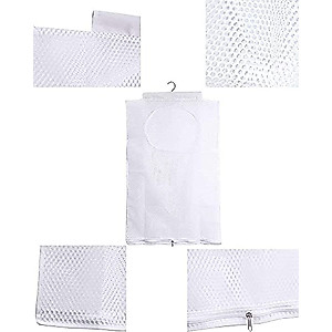 ALYER Mesh Shower Tote Caddy and Hanging Mesh Laundry Bag