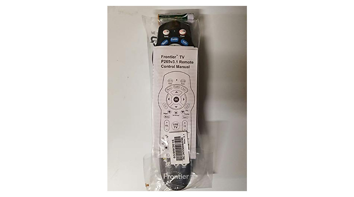 Frontier FiOS TV 2-Device Remote Control - Also for Verizon FiOS