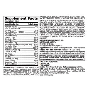 Members Mark Women's Daily Multivitamin (275 Count)