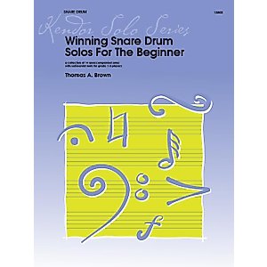 Winning Snare Drum Solos For The Beginner-Brown