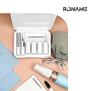 iPhone Cleaner Kit, Multi-Function Cleaning Repair Kit with Soft Brush for Airpod, Cleaner Kit for Phone Charging Port & Speaker, Charger Cables, Headphones, Watch, iPhone, iPad, Camera