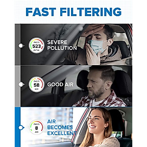 PHILTOP Cabin Air Filter, Replacement for CF10374,CP374, BE-374, ACF004, Tacoma, Dart, Vibe, Includes Activated Carbon, Pack of 1