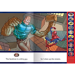 Marvel - I'm Ready to Read with Spider-Man - Interactive Read-Along Sound Book - Great for Early Readers - PI Kids