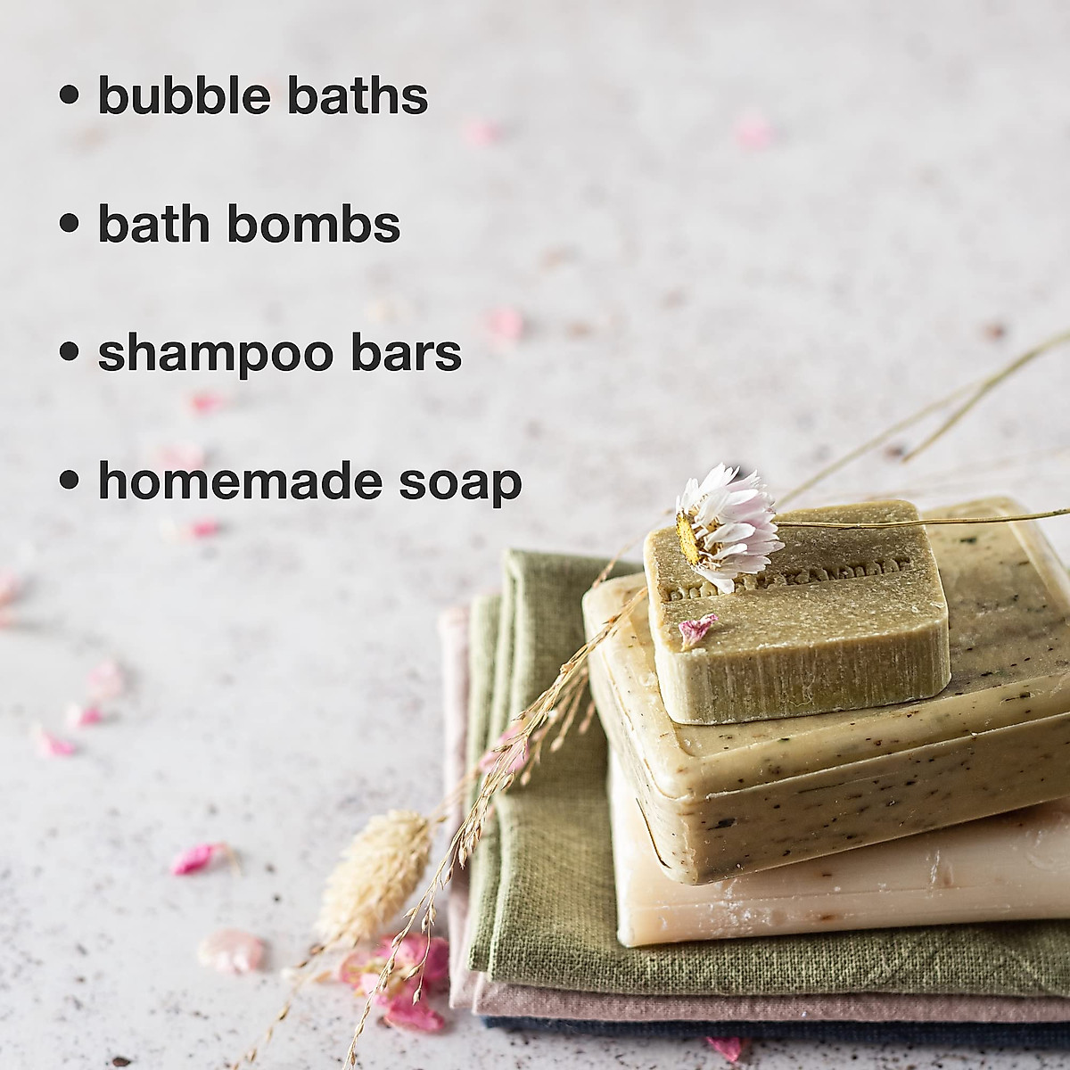 Sodium Cocoyl Isethionate Noodles by Soapeauty for Skin & Hair Care - SCI Natural Surfactant Used for Making Bubble Baths, Bath Bombs, Shampoo Bars (16 oz)