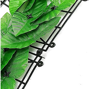 HACSYP Expandable Faux Privacy Fence Artificial Ivy Privacy Fence Screen Roll Tree Simulation Leaf Garden Fence | Anti-Ultraviolet Windproof Courtyard Terrace Decoration Privacy Protection