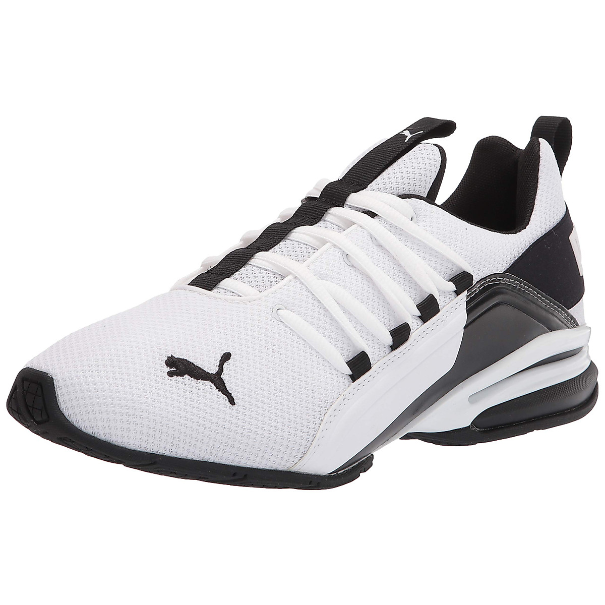 PUMA Axelion Break Mens Running DM US WhiteBlack
