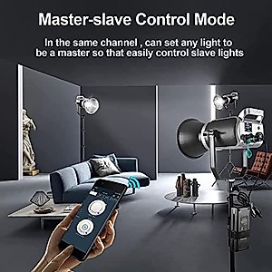GVM 200W LED Video Light with Softbox, SD200D Photography Studio Lighting Kit with Bluetooth/DMX Control, 93000lux@0.5m 3200K-5600K Bi-Color Continuous Output Lighting for YouTube, Video, Filming