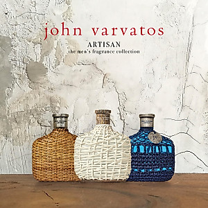 John Varvatos Men's Cologne, Artisan Eau de Toilette EDT Spray, Woody Citrus Scent with Notes of Mexican Winter Mandarin, Purple Ginger & Balambre, 4.2 fl oz