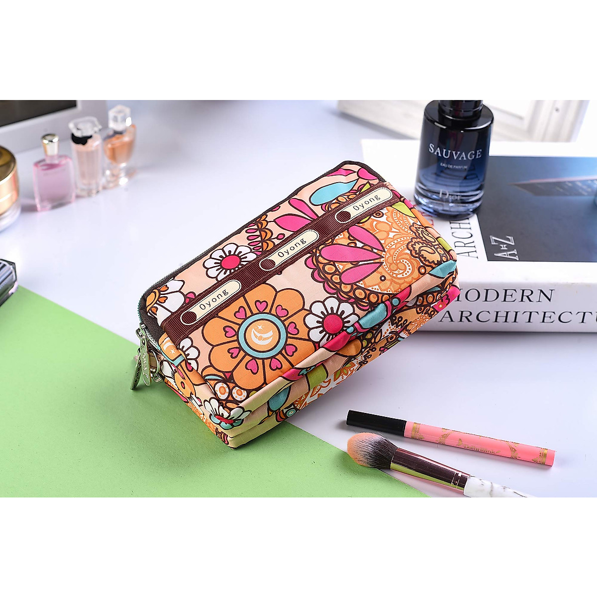 Wallets For Women Wristlet Phone Zip Wallet Case Purse Womens Woman Fashion Passcase Wallets Small Handbag B027 (A)