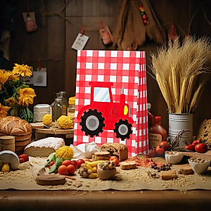 Celee Farm Animal Party Bags - Farm Goodie Bags - Farm Animal Party Supplies - Farm Party Favor for Kids Birthday