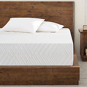 Airdown Full Size Mattress, 6 Inch Memory Foam Mattress Full for Kids Bed Daybed Individual Bunk, Medium Firm Green Tea Gel Mattress in a Box