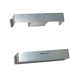 Extreme Max 5001.6302 Collapsible Chair Holder for Enclosed Race Trailer, Shop, Garage, Storage - Silver