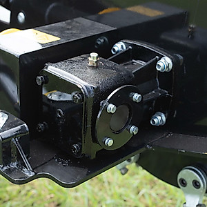 Titan Attachments 3 Point Pro Series PTO-Driven Stump Grinder, Stump Grinder Machine for Cat 1 and 2 Tractors with 20-60 HP, Carbide Steel Teeth, 950 RPM, Tree Stump Grinder