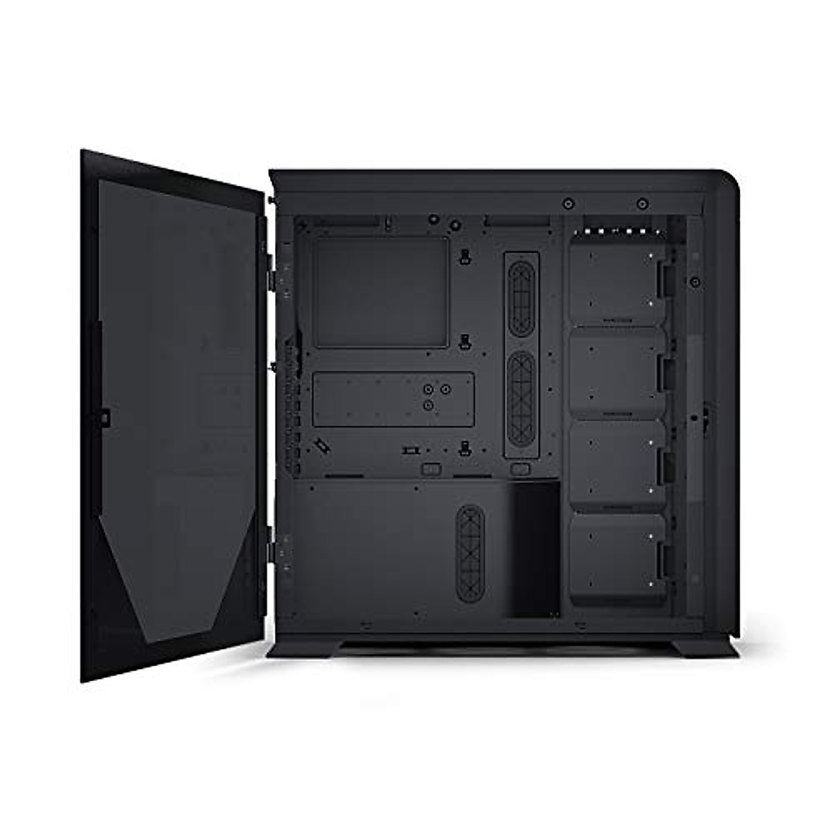 Phanteks Enthoo 719 (PH-ES719LTG_DAG01) High Performance Full Tower Case – Tempered Glass, Aluminum Panels, dual System/PSU Support, MASSIVE Storage, Fan Hub, Digital-RGB Lighting, Anthracite Grey