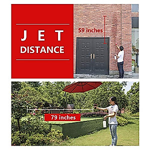 Automatic Electric Garden Sprayer with 34OZ Bottle for Multi-Purpose for Weeding, Fertilization and Household Cleaning