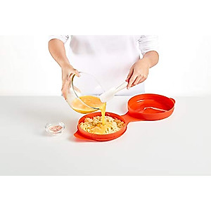 Lekue Spanish Omelet/Frittata Maker, Model # Red Small