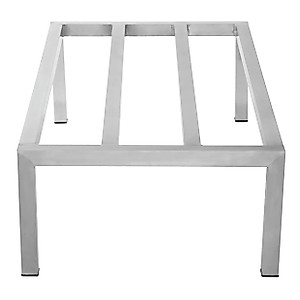 CenPro Commercial NSF Aluminum Dunnage Rack - 2,500 lb. Weight Capacity - 48"x24"x12" (28W-138)