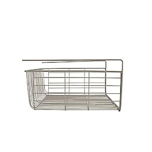 Spectrum Diversified Ashley Large Cabinet Shelf Basket, In-Cabinet Storage Shelf, Kitchen Cabinet & Pantry Organization & Storage, Bathroom Cabinet Basket