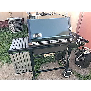 DELSbbq 21" QCC1 Hose and Regulator Kit with 1/8 NPT Male Thread Replacement Parts for Weber Propane Grills,Replacement for Weber 7503