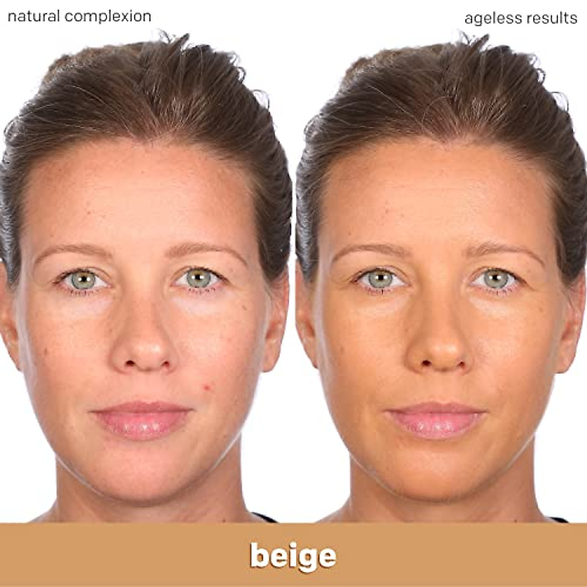 Almay Anti-Aging Foundation, Smart Shade Face Makeup with Hyaluronic Acid, Niacinamide, Vitamin C & E, Hypoallergenic, -Fragrance Free, 400 Beige, 1 Fl Oz (Pack of 1)