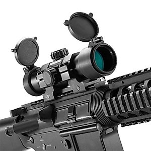 Barska AC12144 1x30 Compact 7" Red/Green Dot Sight with Mount