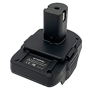 QINIZX Battery Adapter for Makita 18V Lithium Battery to Ryobi 18V One+ Lithium-Ion Cordless Tool, Convert Makita 18V Battery BL1860B BL1850B BL1840 BL1830B BL1815 to Ryobi 18V Battery P102 P108