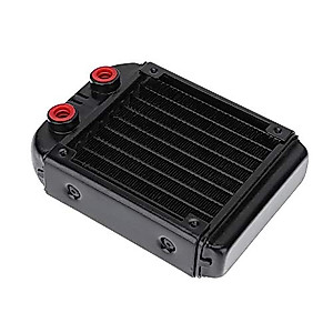 90MM Aluminum Computer Radiator Water Cooling Radiator Water Cooler 9 Tubes Heat Exchanger CPU Heat Sink for Laptop Desktop