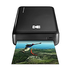 KODAK Mini2 Instant Photo Printer (Black) Basic Bundle + Paper (20 Sheets) + Deluxe Case, AMZKODMP2K1B