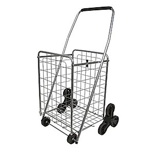 Helping Hand FQ39905 Stair Climber Folding Cart with Wheels and Handle