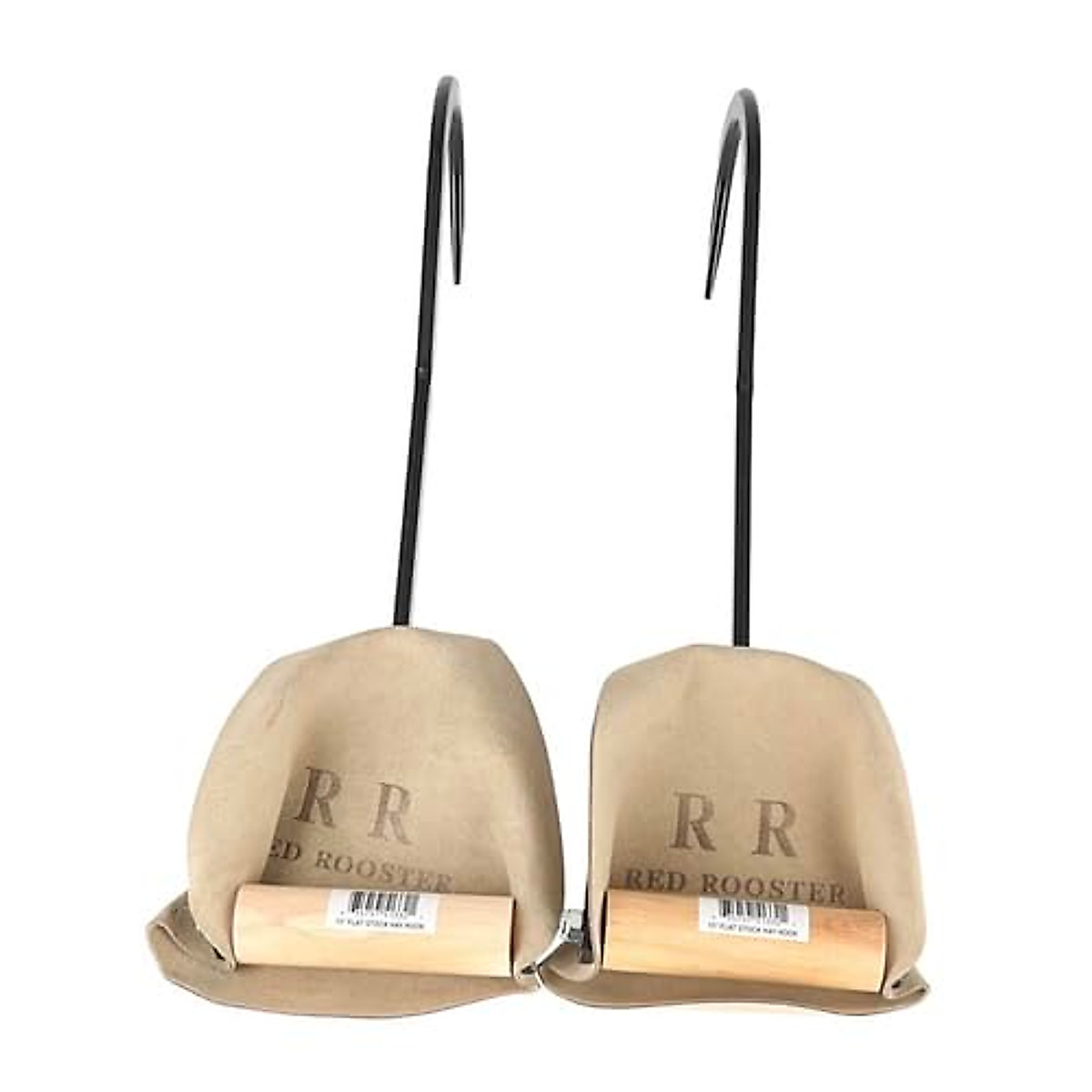 Red Rooster Hay Hook with Leather Guard 15" Flat Steel 2 Pack