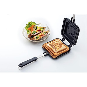 Skater Hello Kitty Sandwich Maker Cute Baking, Direct Fire, Aluminum