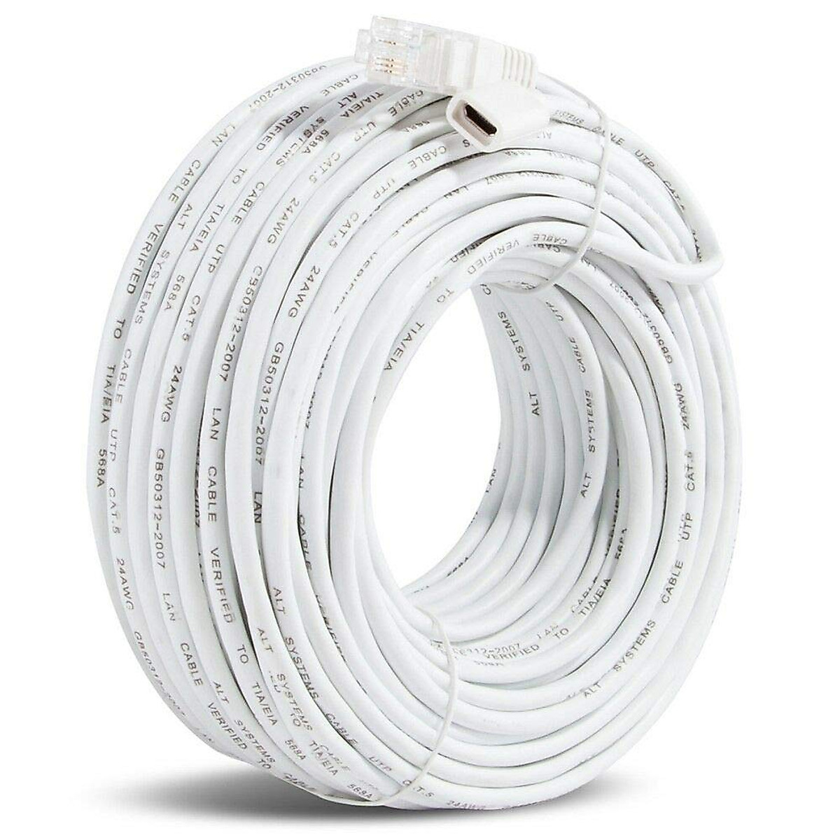 Zmodo W-USB030 98ft Network Cable for sPoE NVR Kit with USB Port