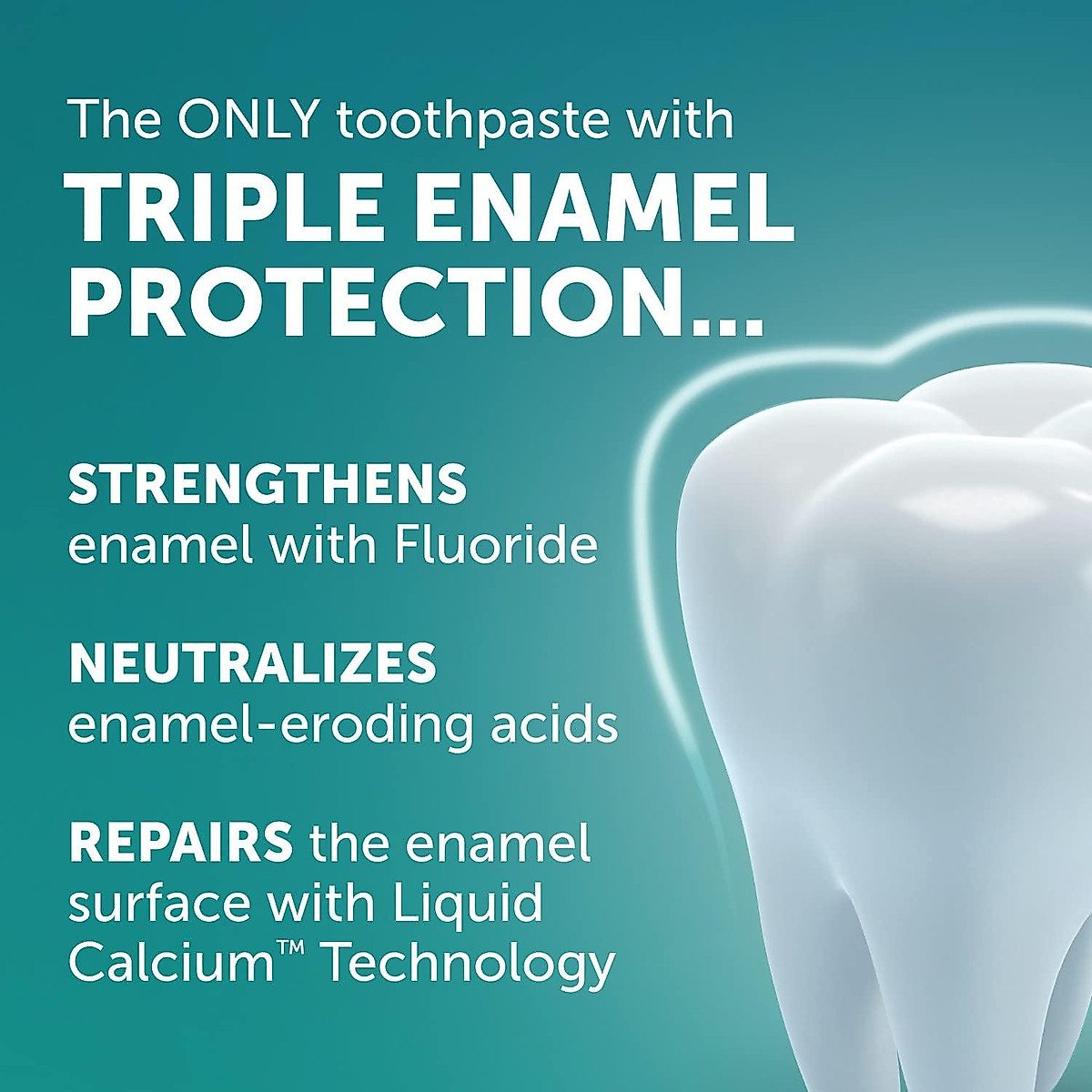 ARM & HAMMER Truly Radiant Bright & Strong Fluoride Anticavity Toothpaste Fresh Mint 4.3 oz