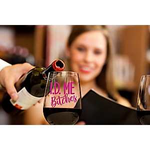 CEDAR CRATE MARKET 21st birthday gifts for women, 21st birthday gifts for her, 21st birthday gift idea, funny wine glasses, 21st birthday wine glass, happy 21st birthday, 15oz Wine Glass, USA Made