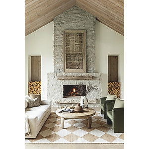 Livabliss x Vivir Antho Modern Area Rug, 8' x 10', Wheat, (8' x 10')