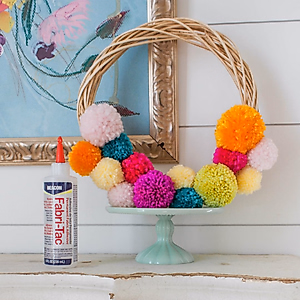 Beacon Fabri-Tac Permanent Adhesive, 8 Ounce Bottle - Premium Crafting & Fabric Glue