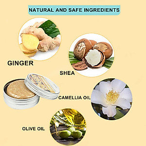 MAITING Natural Organic Ginger Hair Regrowth Shampoo Bar for Hair Growth and All Hair Types, Unisex Adult 2 Pcs