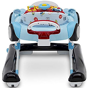 Delta Children First Race 2-in-1 Walker, Blue