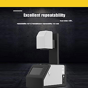 VTSYIQI Haze Meter Hazemeter Light Transmission Meter Benchtop Analyzer with Range 0 to 100% for Plastics Films Glass LCD Panels