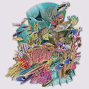 Paper D'Art 3D Pop Up The Reef Pop Up Card
