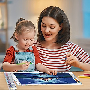 CHANGBAISHAN 5D Diamond Painting Kits for Adults and Kids - DIY Full Drill Diamond Painting 12''×16'' - Crystal Rhinestone Diamond Art Kits for Adults and Kids - Home Wall Decor - Relaxing Gifts