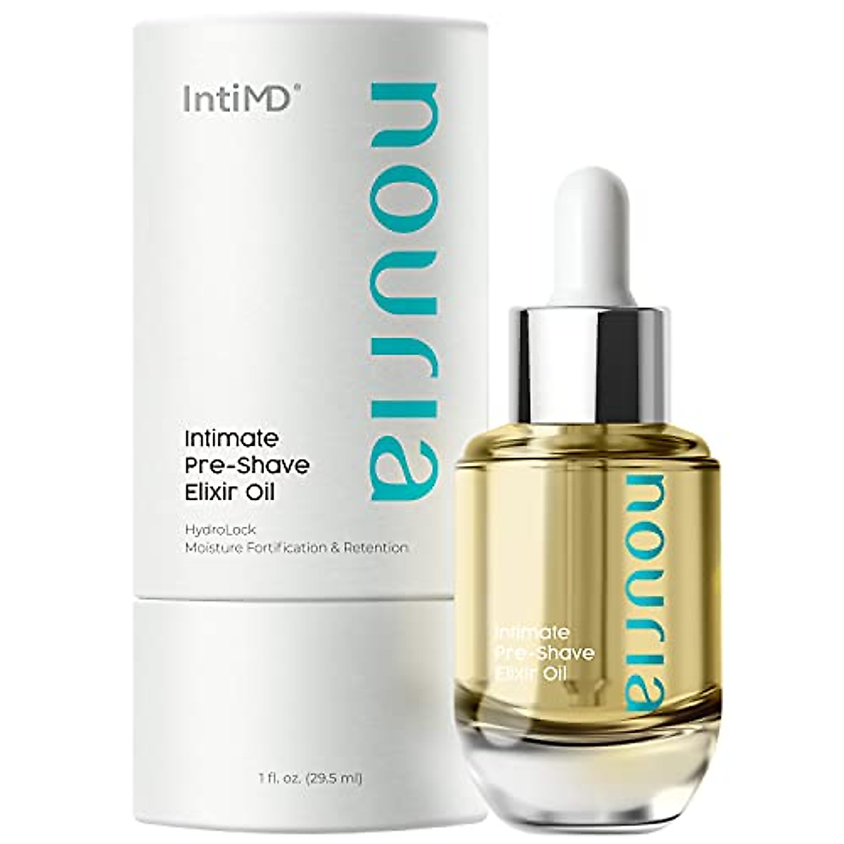 Coochy Plus Intimate Shave Cream + Pre-Shave Elixir Moisturizer Oil Kit – HydroLock & MOISTURIZING PLUS Continuous Hydration Reliefs Razor Burn Bump Ingrown Hair