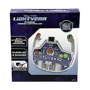 Disney Pixar Lightyear Toy Steering Wheel for Kids, Toddler Toy with Sound Effects for Fans of Toy Story