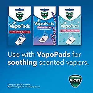 Vicks Mini Filter Free Cool Mist Humidifier, Small Room – Variable Mist Control – Works with Vicks VapoPads