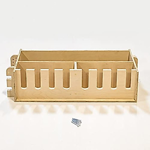 SHEDorize Tool Organizer - Cordless Tool Storage Made with Wood – Perfect Wall Mounted Power Tool Organizer - Great for Garages, Sheds, & Workshops - Fully Assembled (10" D x 40" W x 20" H)