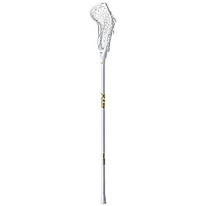 Lacrosse Unlimited STX Crux Pro with Crux Mesh 2.0 Women's Complete Stick (White)